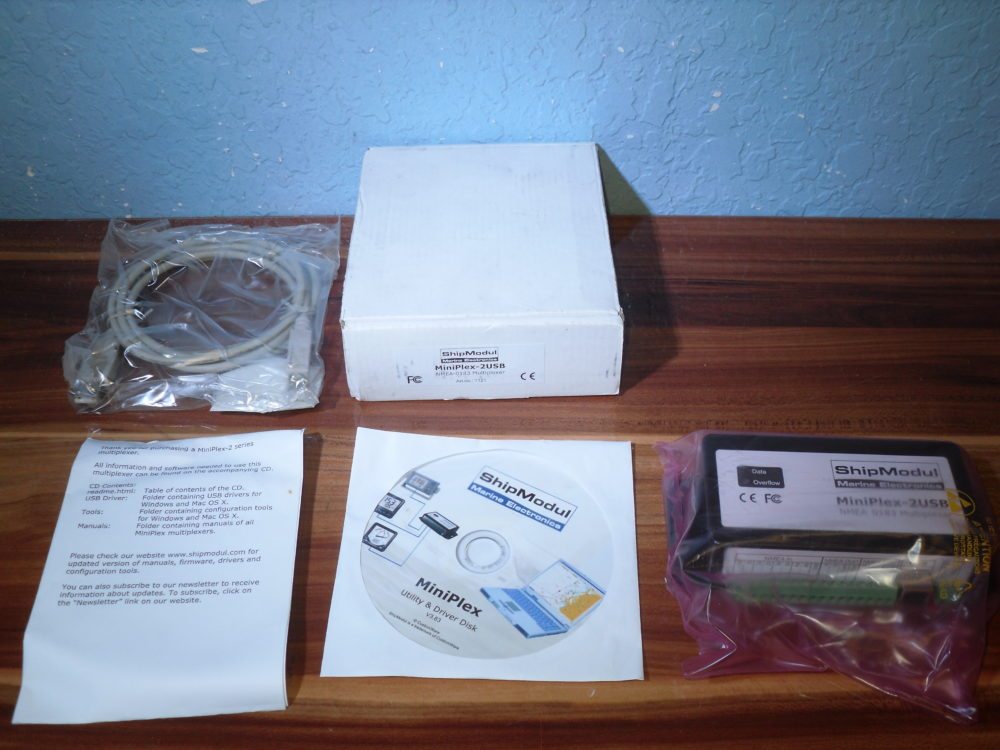 ShipModul MiniPlex-2USB NMEA 0183 Multiplexer - NEW OLD STOCK - Max ...