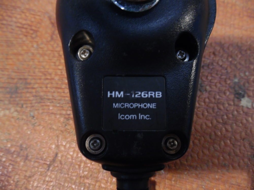 ICOM HM-126RB Microphone - Good Condition - Max Marine Electronics