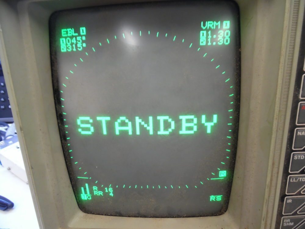 Raytheon R41 Raster Scan Radar CRT DISPLAY - M88337 - Max Marine ...