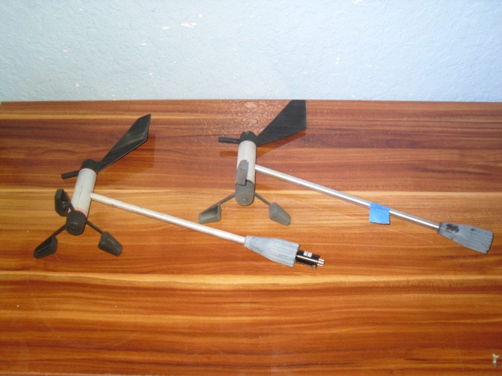 Autohelm/Raytheon Short Shorty Wind Masthead Transducer 2x NON WORKING ...