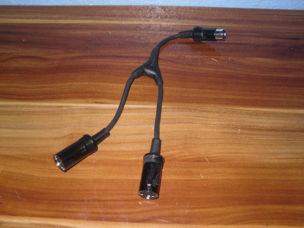 Clarion M101RYC-RET Y-Cable Splitter 6 Pin for CMD4 5 Remote Control ...