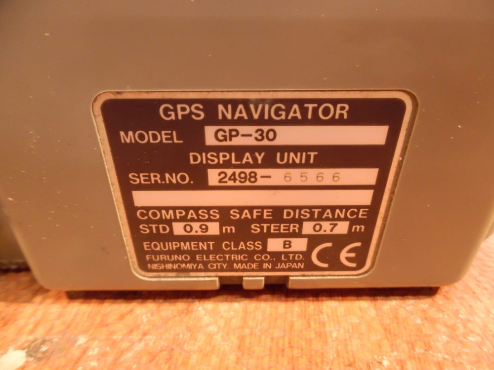 Furuno GP-30 GPS Navigator Display - Tested Good - OK Condition - Max ...