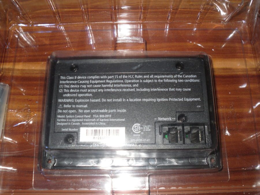 Xantrex Xanbus SCP System Control Panel 220-00350-01-01 - Max Marine ...