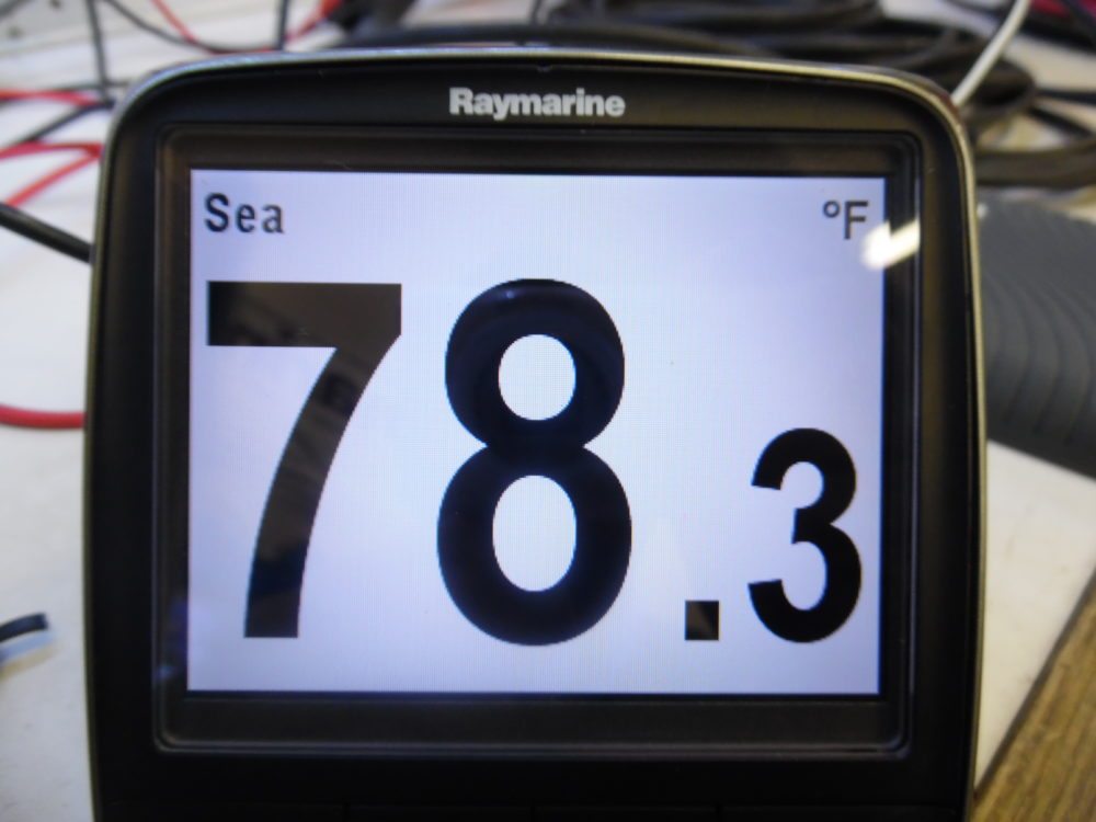 Raymarine P79 E66008 In Hull Transducer 50/200KHz - Great Condition ...