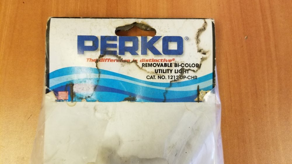 Perko NEW 1212-DP-CHR Removable BiColor Bow Light w/ Flush Base - Max ...