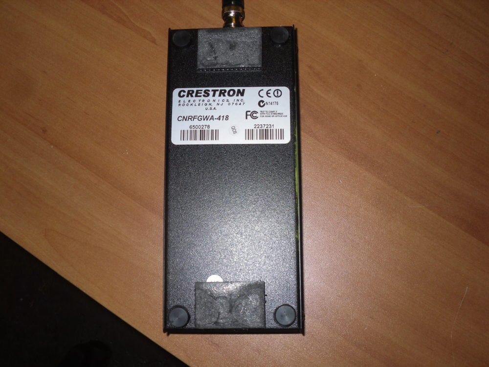 Crestron CNRFGWA 50 Ohm 418 MHz RF Gateway Receiver - Max Marine ...
