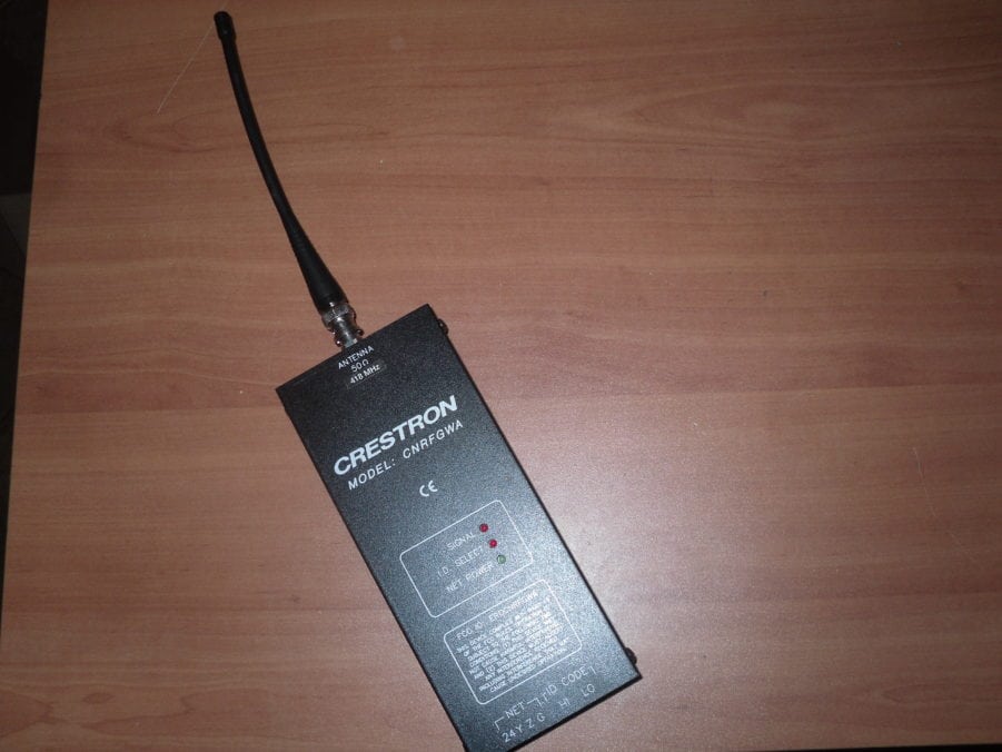 Crestron CNRFGWA 50 Ohm 418 MHz RF Gateway Receiver - Max Marine ...