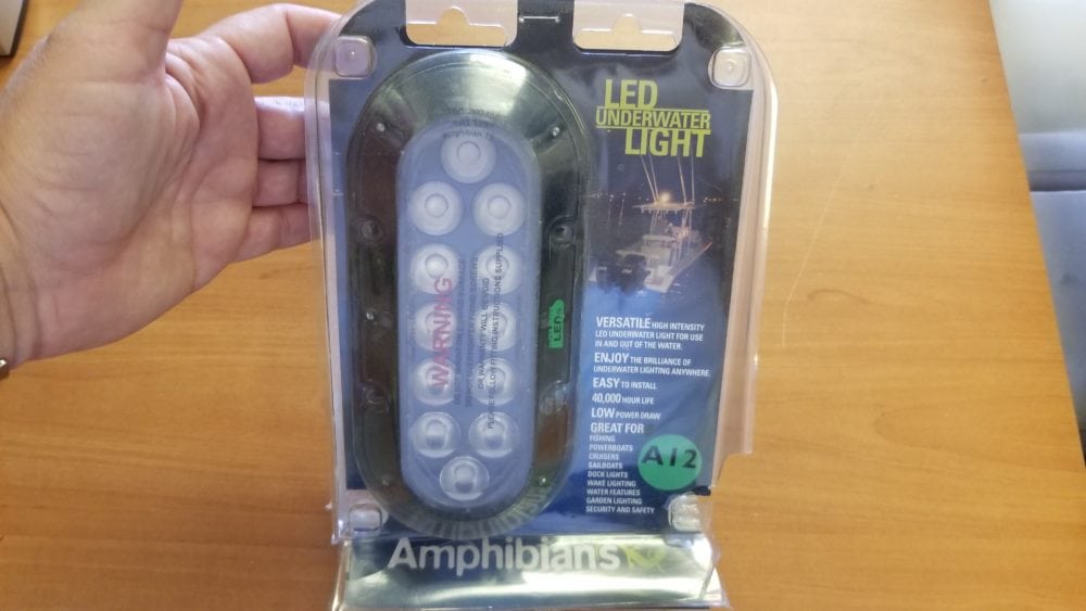 Ocean LED A12 Amphibians Underwater Light 001-500289 - Green - NEW ...