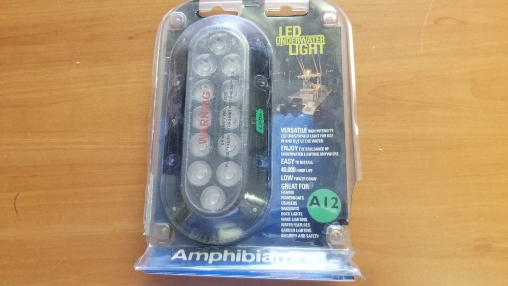 Ocean LED A12 Amphibians Underwater Light 001-500289 - Green - NEW ...