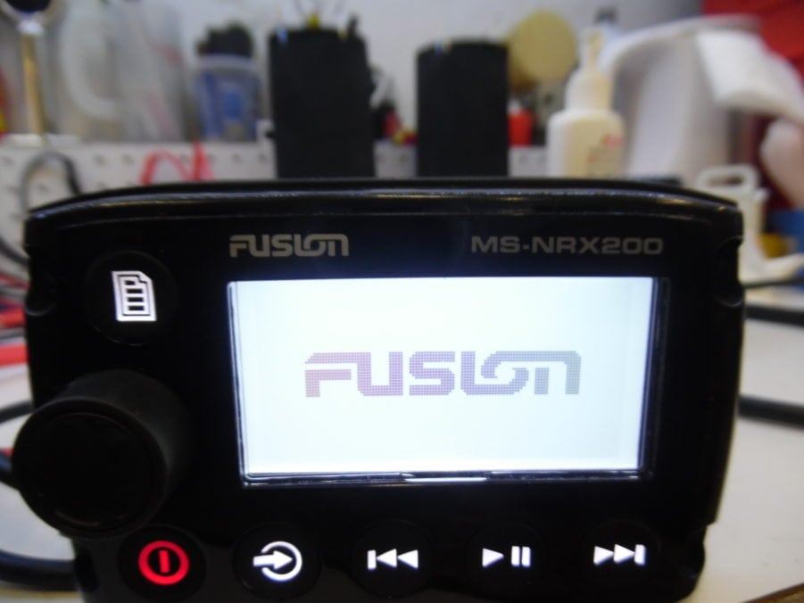 Fusion MS-NRX200 Marine Wired Remote Unit -TESTED & WORKING PERFECTLY ...