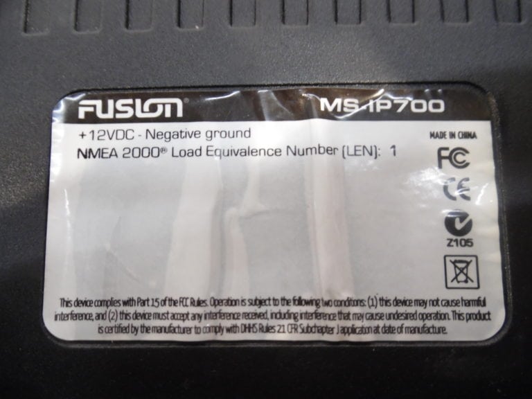 Fusion MS-IP700 Marine Stereo Head Unit - TESTED & WORKING PERFECTLY ...