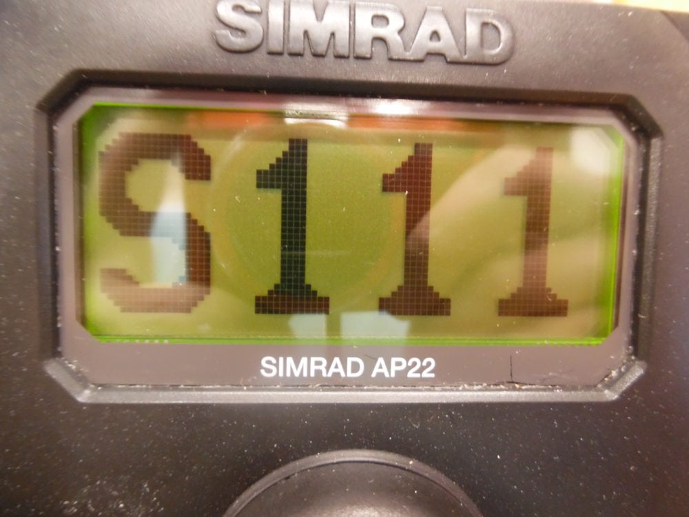 Simrad RC25 Rate Compass for AP20 AP21 AP22 etc Sub for RFC-35R WORKING ...