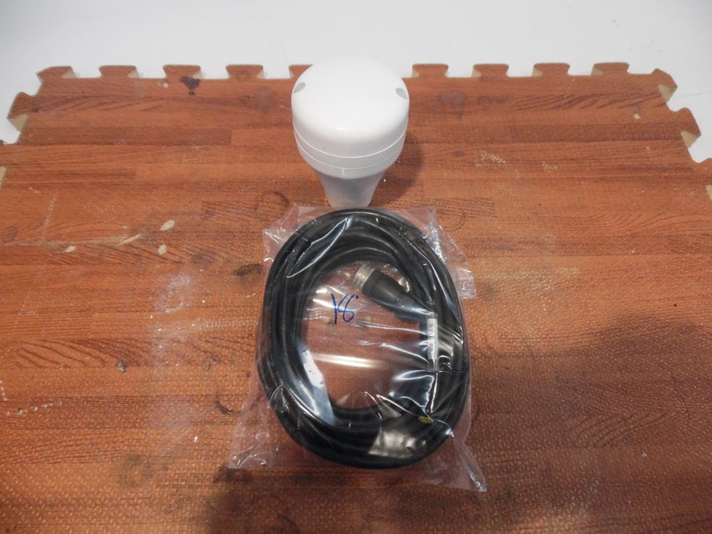 Simrad GS-15 GPS Antenna w/ Base and Simnet to NMEA2000 Cable - Good ...