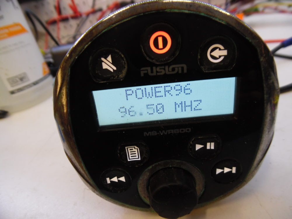 Fusion MS-WR600 Marine Wired Remote Unit -TESTED - Good Con'd - Max ...