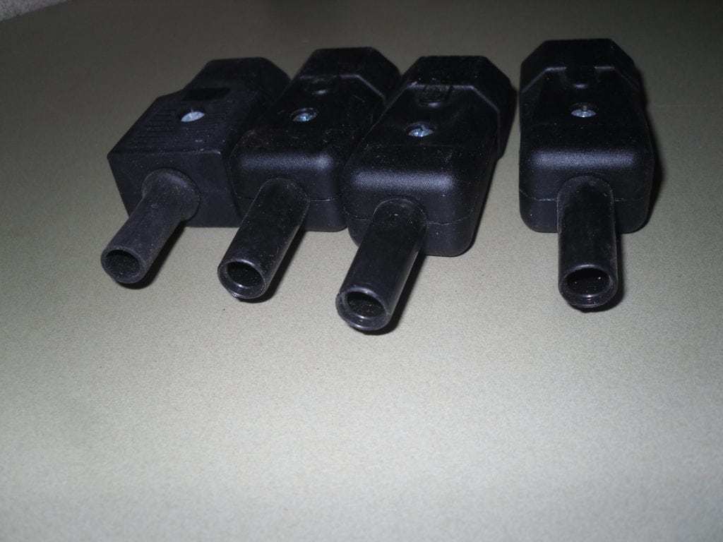 AC Plug Connectors Electrical 110V 120 Power Cable Computer Electronics ...