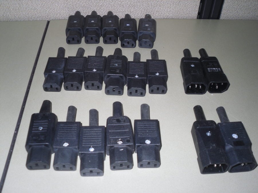 AC Plug Connectors Electrical 110V 120 Power Cable Computer Electronics ...