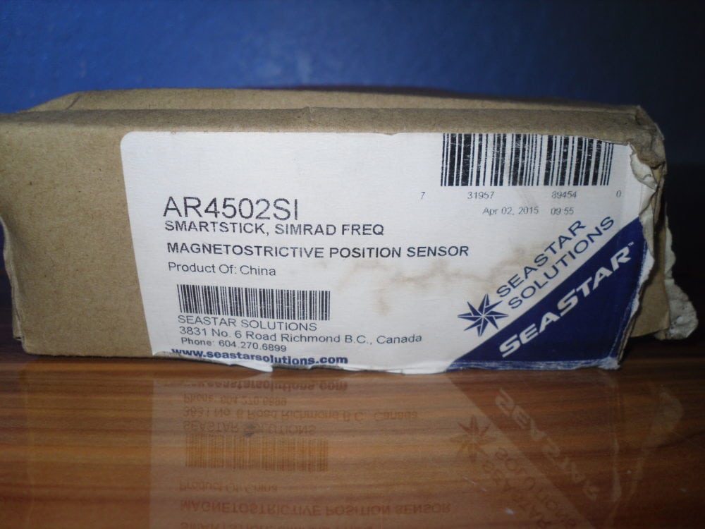 Teleflex AR4502SI SeaStar Smartstick Rudder - Simrad Freq - Position Sensor - Max Marine Electronics