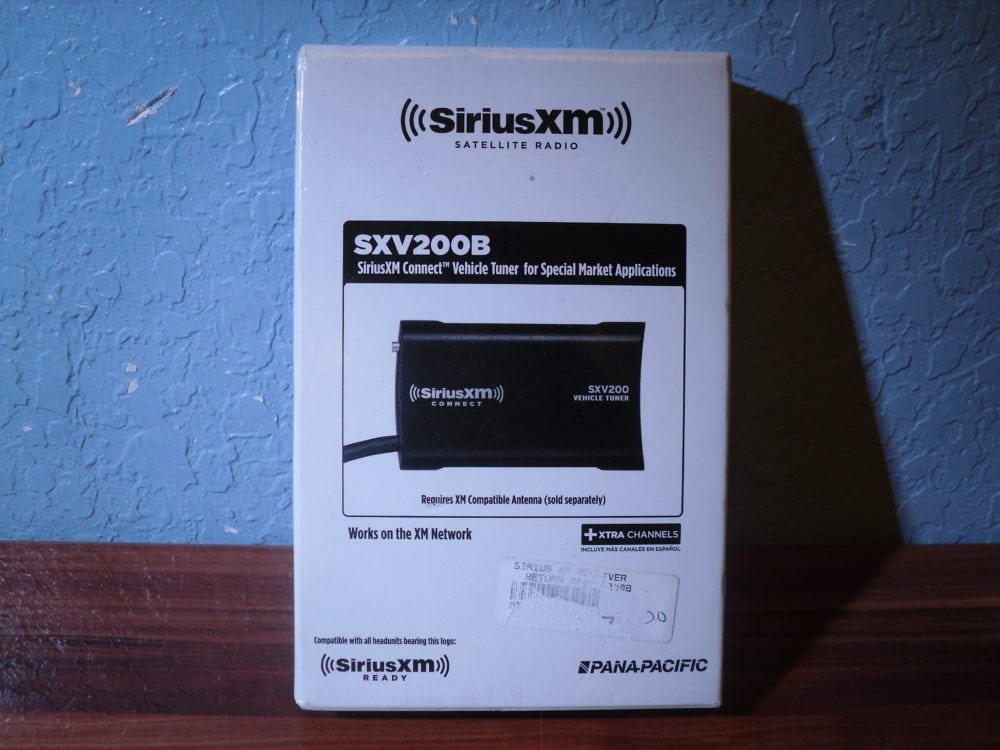 Sirius XM Connect SXV200 SXV200B Vehicle Tuner Satellite Radio - Max ...