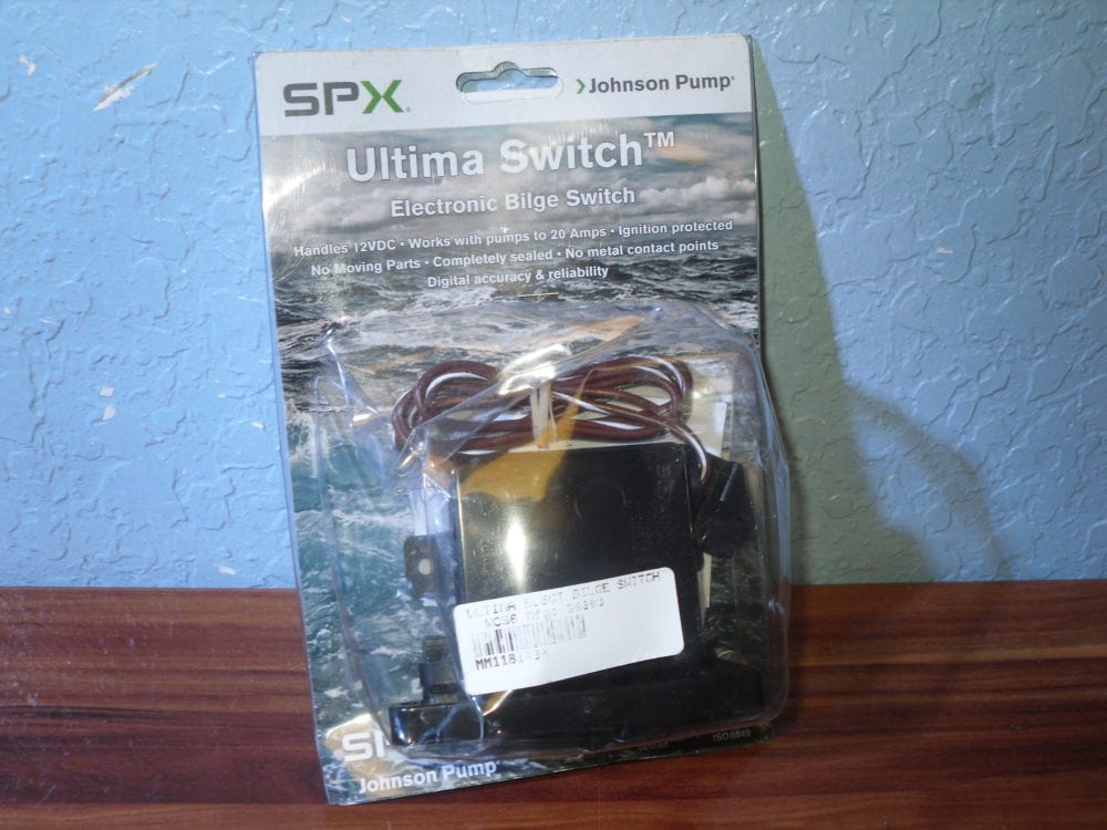 SPX 36303 Ultima Electronic Bilge Switch - 12V - Johnson - Max Marine ...