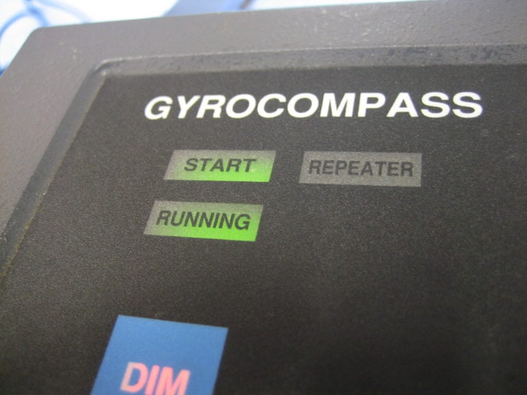 Simrad Robertson RGC10 Gyrocompass Great Working Condition 24v DC Bench ...