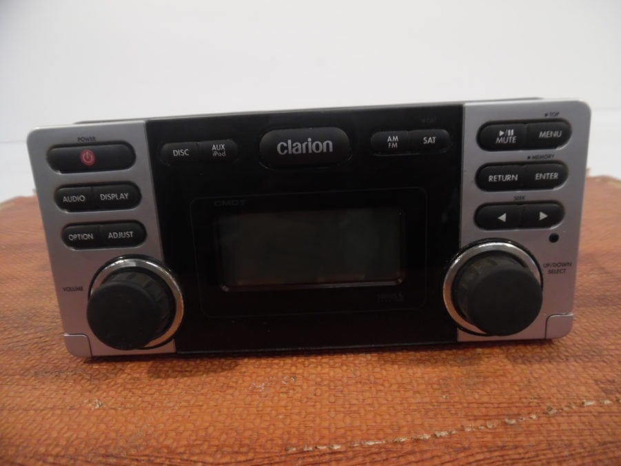 Clarion CMD7 Marine Stereo Head Unit - Partially Working - Max Marine ...