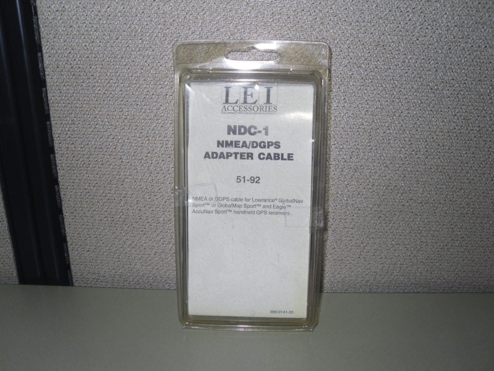 LEI NDC-1 NMEA / DGPS Adapter Cable 51-92 Lowrance Eagle Sea ...
