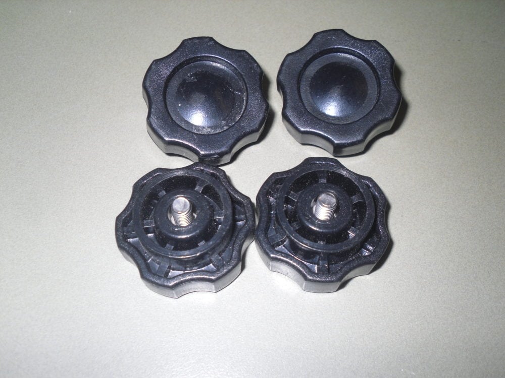 Icom IC-M120 IC-M125 IC-M127 IC-M700 IC-M700PRO - Set of 4 Mount Knobs ...