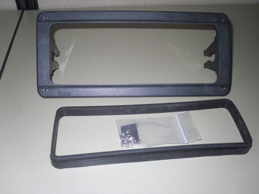 Icom MB-66 VHF For IC-M125 IC-M127 Flush Mount Bracket + Rubber Seal ...