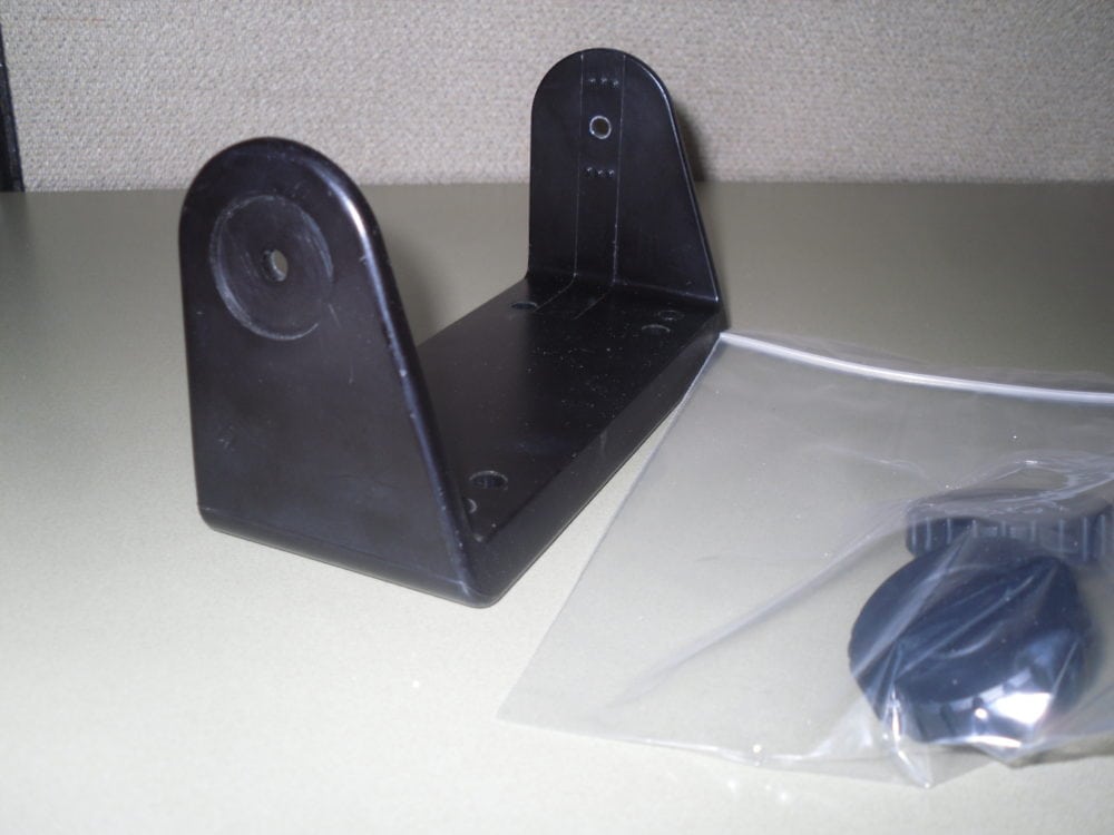 Cobra MR45-B MR-75B Black Mounting Mount Bracket w/ Knobs - Max Marine ...