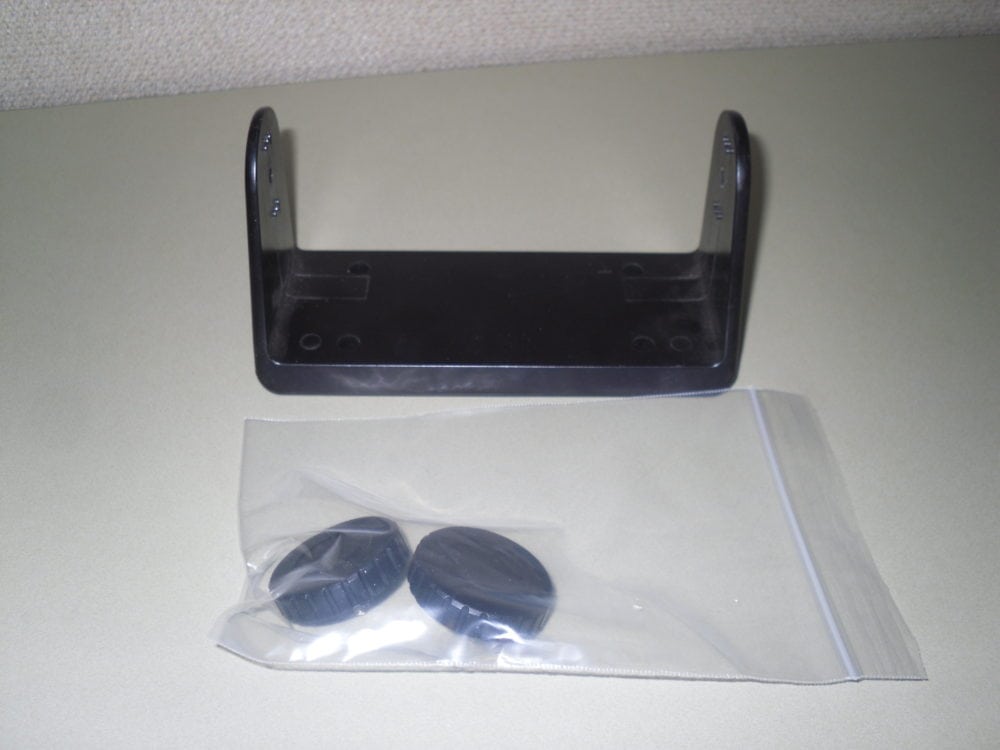 Cobra MR45-B MR-75B Black Mounting Mount Bracket w/ Knobs - Max Marine ...