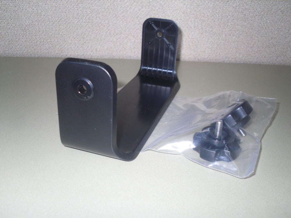 Icom IC-M324 VHF Mounting Mount Bracket w/ Knobs - Max Marine Electronics
