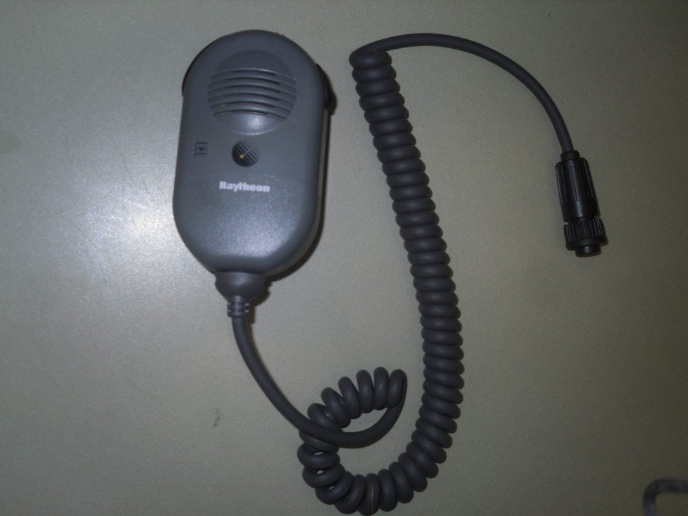 Raytheon Ray210E Ray210 Ray220E VHF Mic Microphone -Tested- Excellent ...