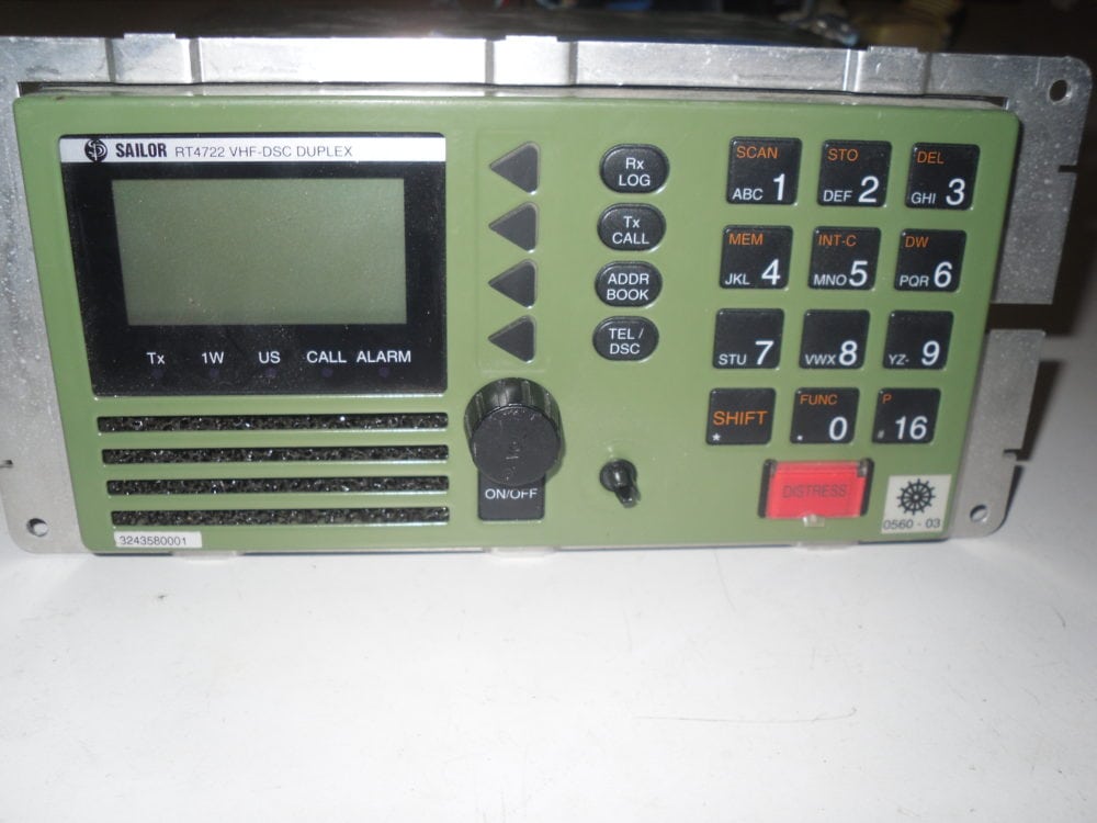 Sailor RT4722 VHF DSC Duplex - AS IS - No Returns - For Parts - Max ...