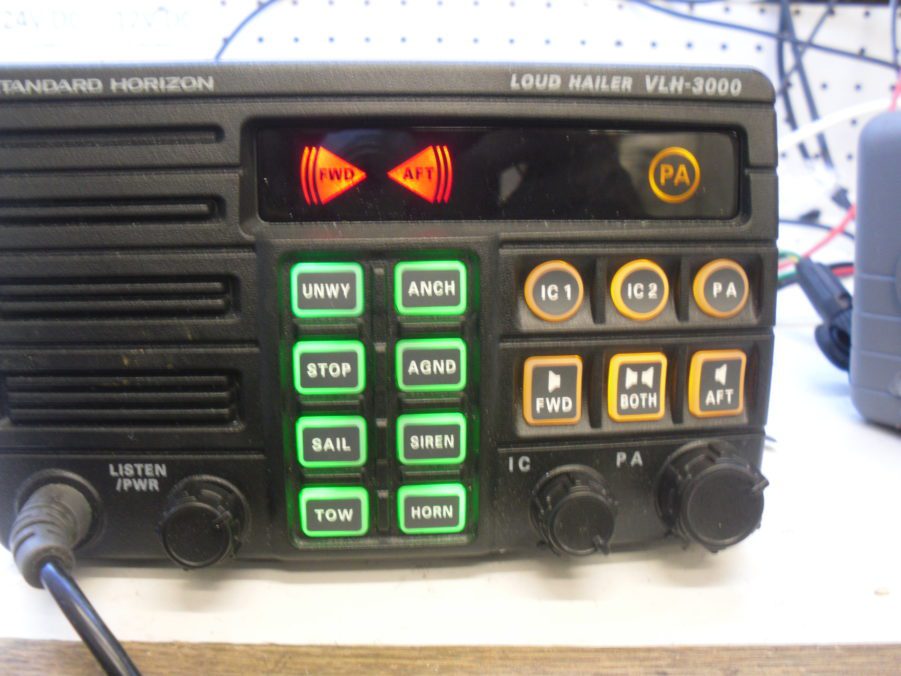 Standard Horizon Loud Hailer VLH-3000 w/ Mic - Excellent Condition ...