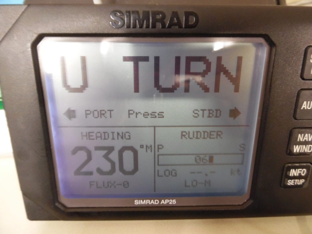 Simrad AP25 Autopilot Control Head - 22087811 Great Condition - Fully ...