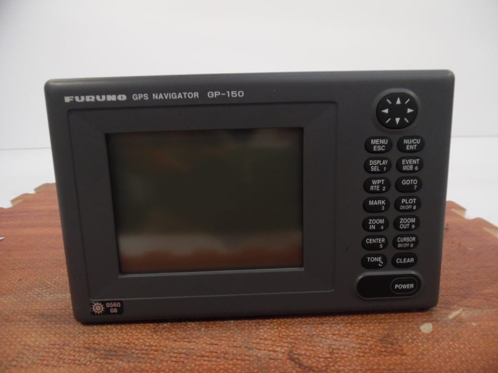 Furuno GP-150 GPS/WAAS Navigator Display - Great Condition - Max Marine ...