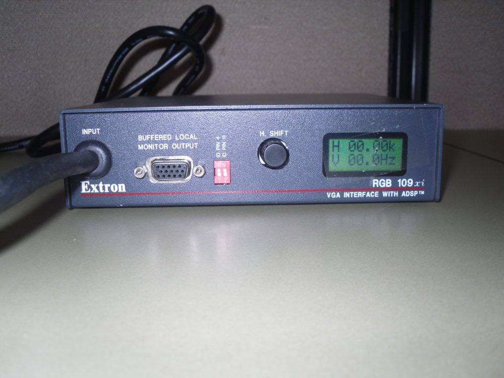 Crestron RGB 109xi VGA Interface with ADSP AV - Max Marine Electronics