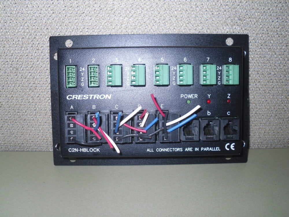 Crestron C2N-HBLOCK Cresnet Distribution Terminal Block - LOT OF 2 ...