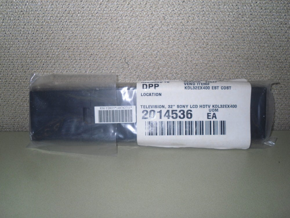 Sony RM-YD035 Remote Control TV Controller - Free US Shipping - Max ...