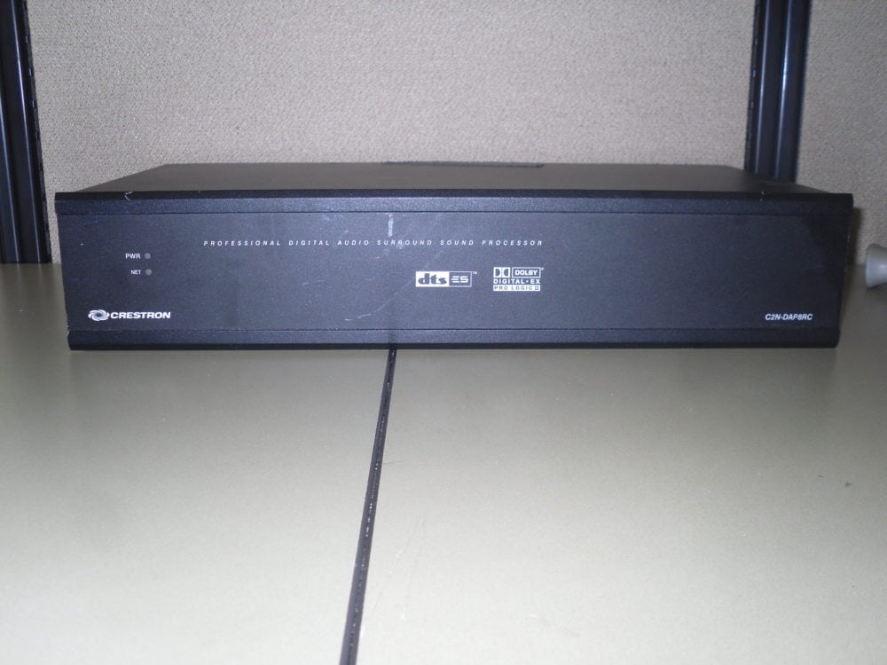 Crestron C2N-DAP8RC Professional Digital Audio Surround Sound Processor ...