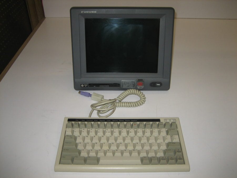 Furuno IC-215 Inmarsat-C Mobile Earth Station Felcom 15 Terminal Unit ...