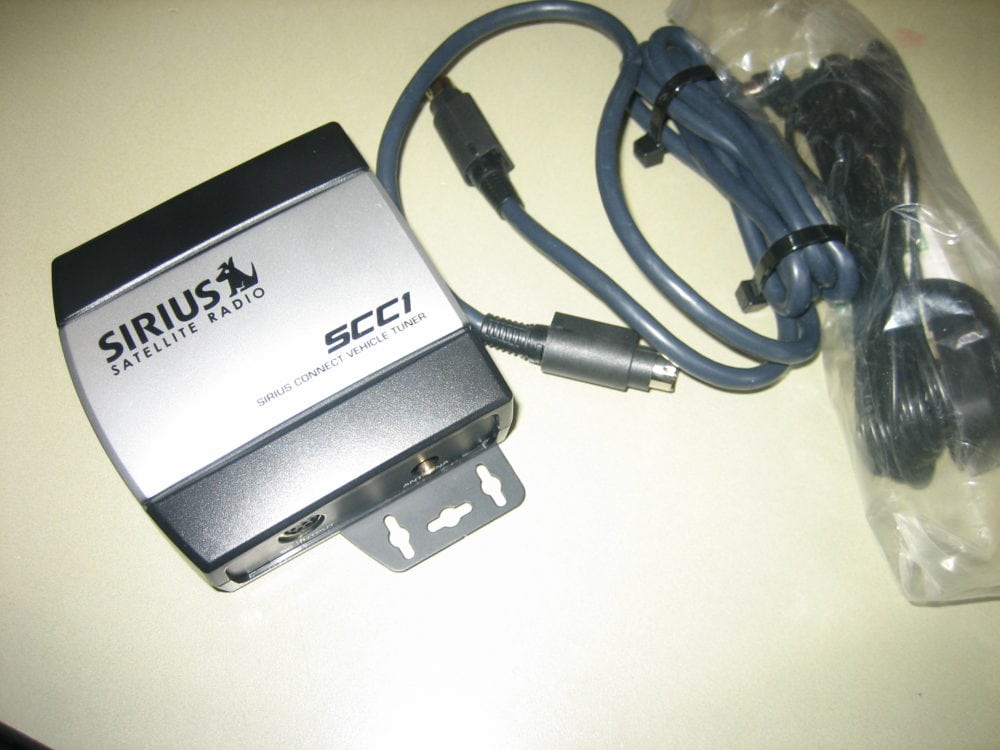 Sirius Satellite Radio SCC1 Vehicle Tuner SCC1BL - Excellent Condition ...