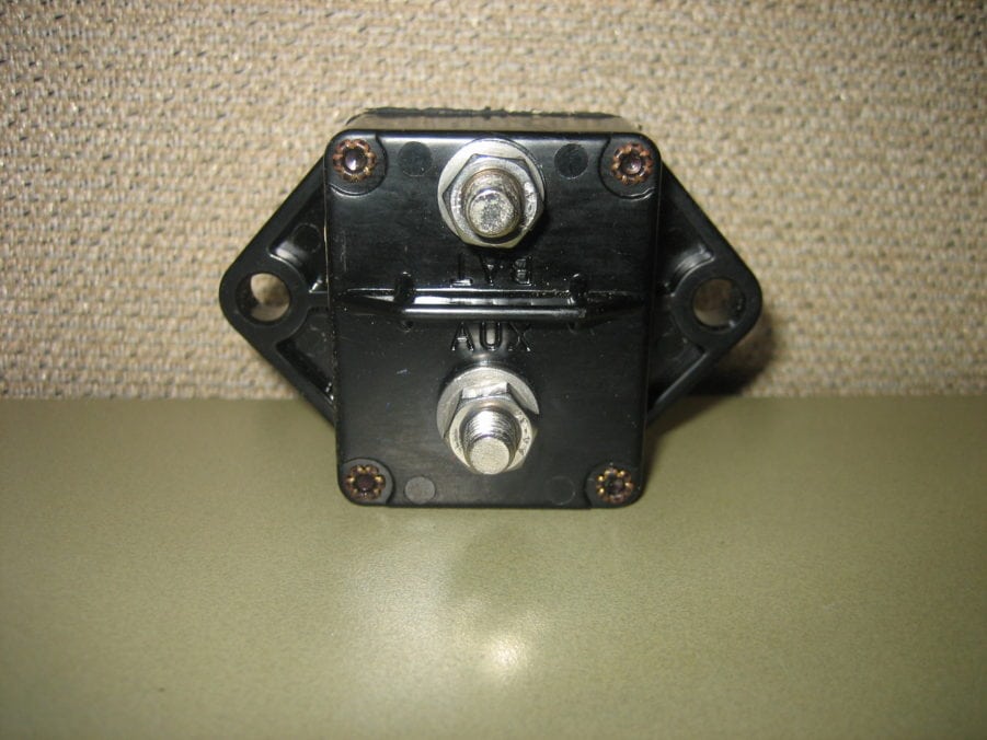 Lewmar 285080P Marine Thermal Circuit Breaker 80 AMP Bussman w/ Mount ...