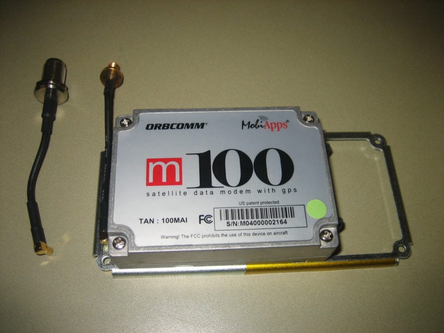 ORBCOMM MobiApps M100 Satellite Data Modem w/ GPS - Max Marine Electronics