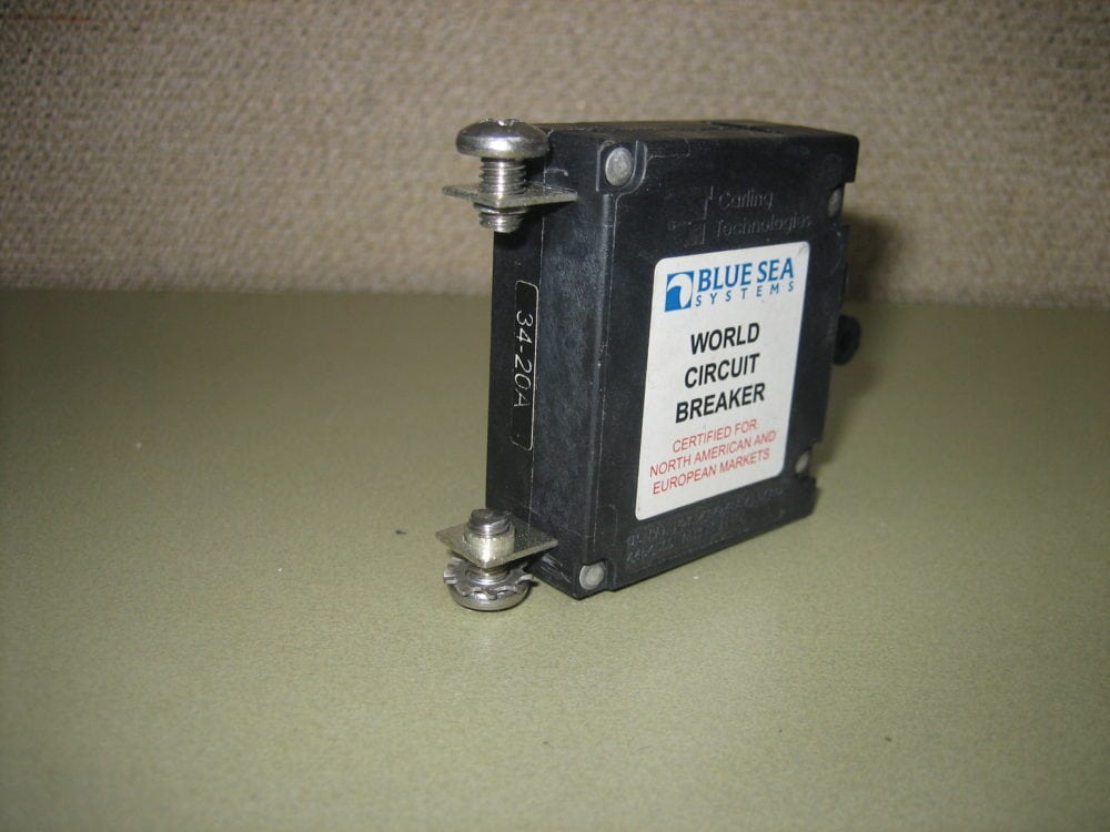 Blue Sea Systems AA1-X0-09-712-X21-P Circuit Breaker Switch 20A Amps ...