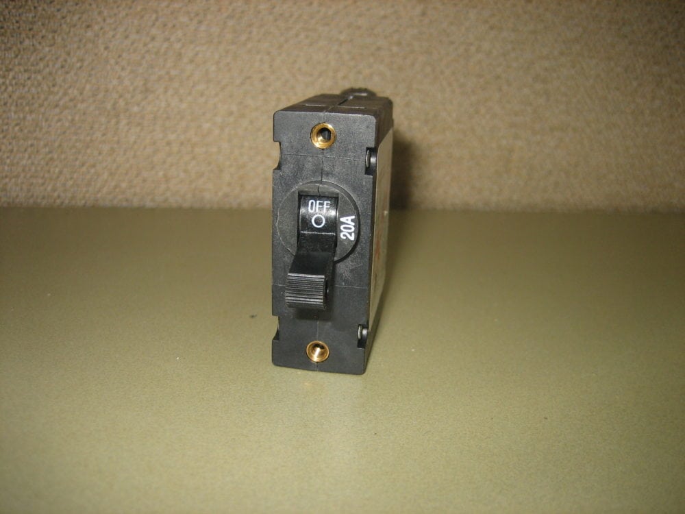 Blue Sea Systems AA1-X0-09-712-X21-P Circuit Breaker Switch 20A Amps ...