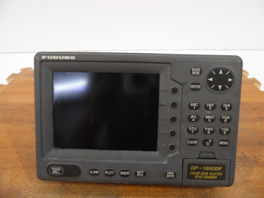 Furuno GP-1650DF GPS/ Chartplotter/ Sounder - Navionics - HEAD UNIT ...