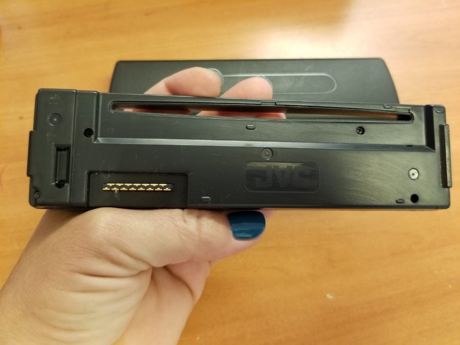 JVC KD-S640 40Wx4 BLACK CD Changer Player Face Plate w/ Case - Face ...