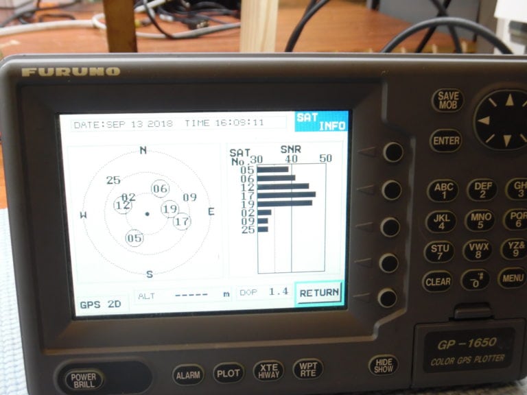 Furuno GP-1650W GPS/Chartplotter Navionics - HEAD UNIT ONLY - 100% GOOD ...