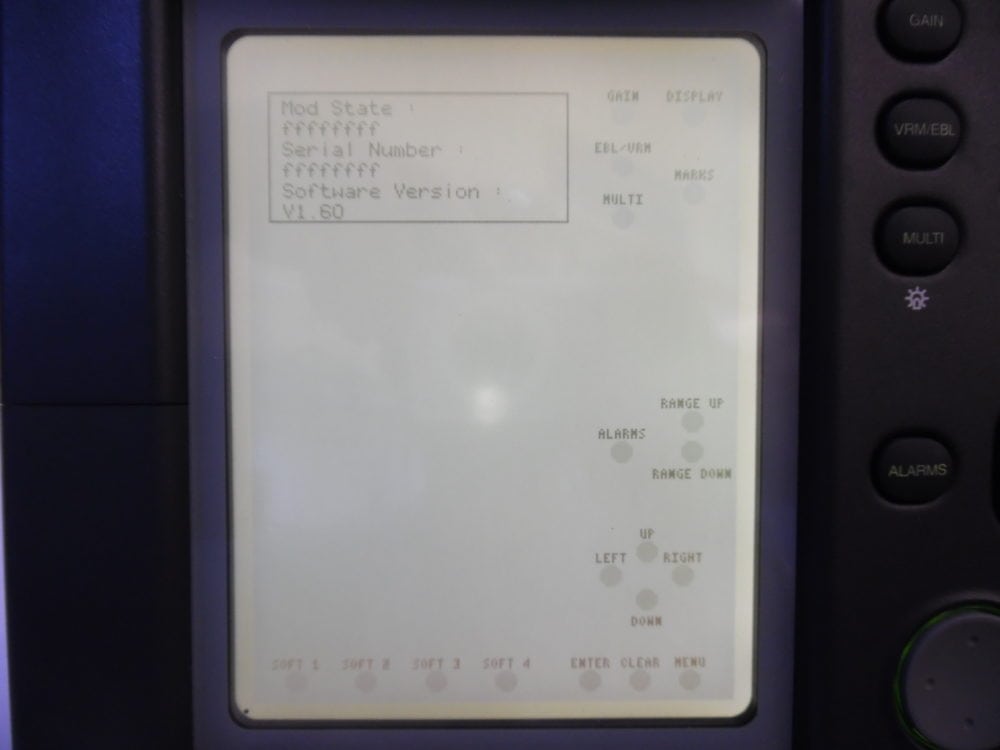 Raytheon SL70 Radar Display with Suncover - Good Condition - Fully ...